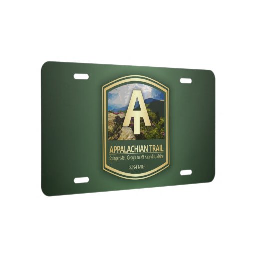 Appalachian Trail (PF) License Plate | Zazzle