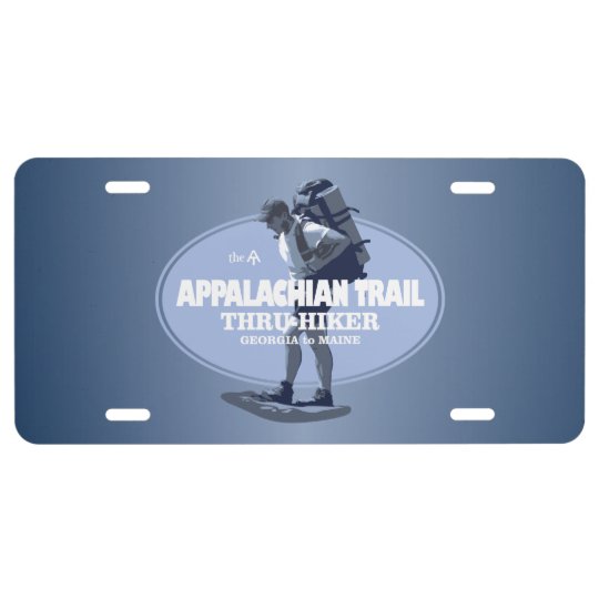 Appalachian Trail (TH) License Plate | Zazzle.com
