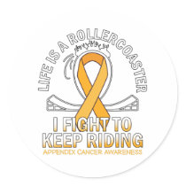 Appendix Cancer Awareness T-shirts | Appendix Cancer Gifts | Awareness ...