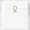Appendix Cancer Awareness Ribbon Sticker Decals | Zazzle