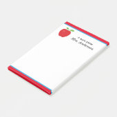 Apple, A Note From Teacher, Personalized | Zazzle