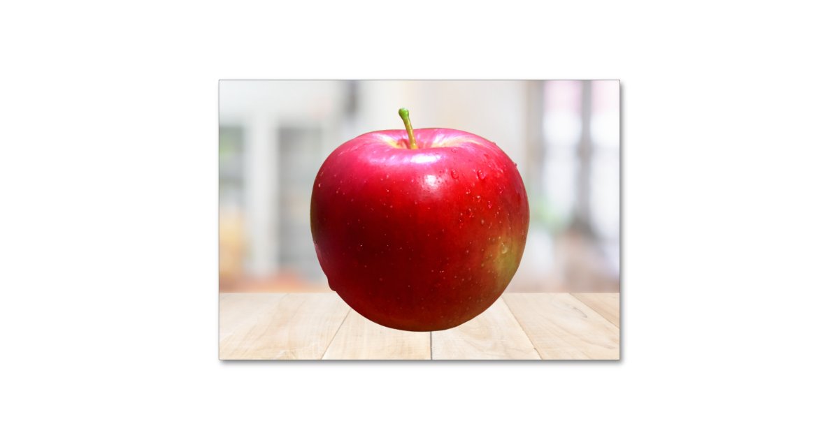 Apple ABA Tact Labeling Flashcard | Picture Cards | Zazzle