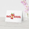 Apple Back To School Banner Card | Zazzle