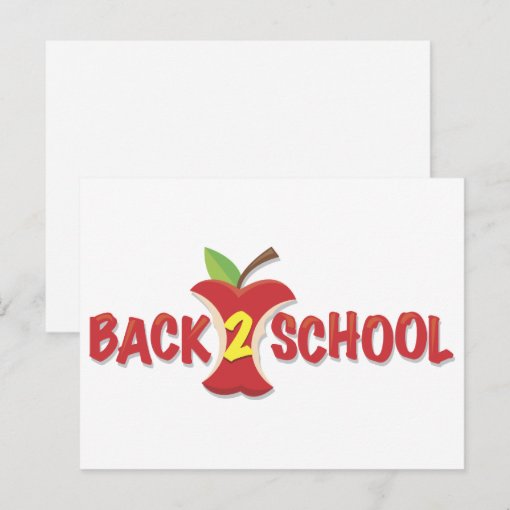 Apple Back To School Banner Postcard | Zazzle