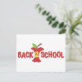 Apple Back To School Banner Postcard | Zazzle