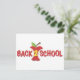 Apple Back To School Banner Postcard | Zazzle