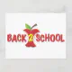 Apple Back To School Banner Postcard | Zazzle