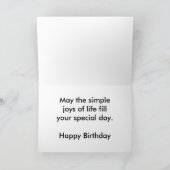 Apple Birthday Card (Large Print) | Zazzle