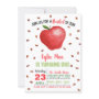 Apple Birthday Invitation - Bushel of Fun | Zazzle