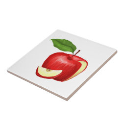 Apple Ceramic Tile | Zazzle
