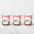 Apple First Birthday Party Cup | Zazzle