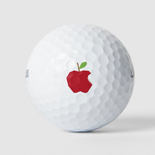 Apple Golf Balls | Zazzle.com