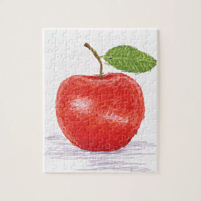 apple jigsaw puzzle | Zazzle