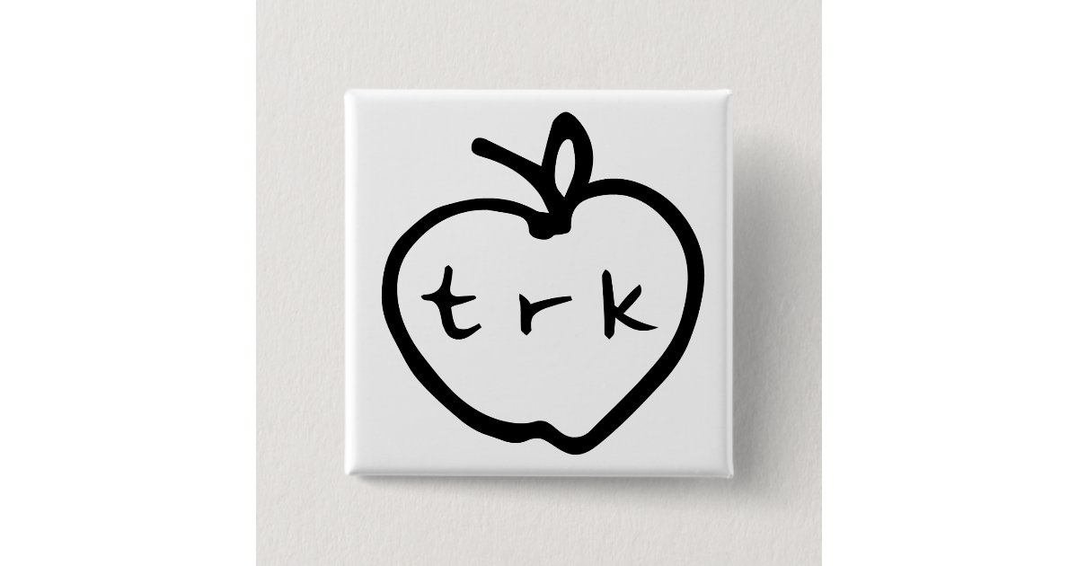 apple logo pin | Zazzle