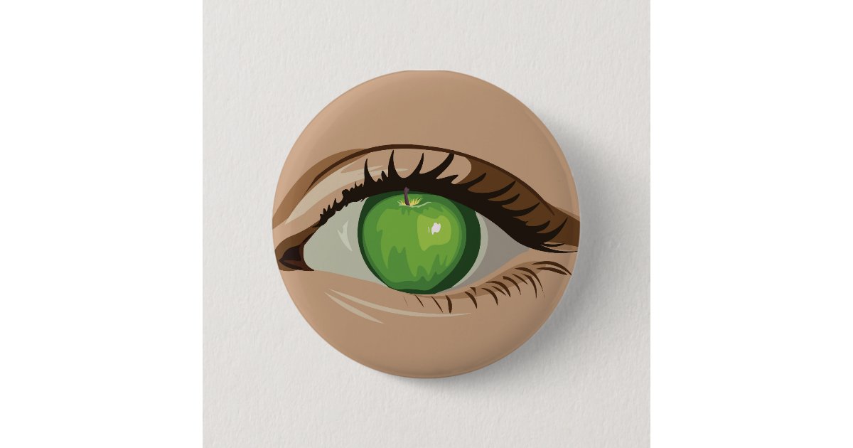 Apple Of My Eye Button | Zazzle