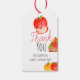 Apple of my eye kid birthday favor tag | Zazzle