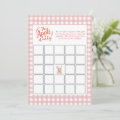 Apple of our Eye Bingo Baby Shower Game Card | Zazzle