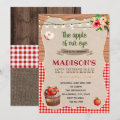 Apple party invitation | Zazzle