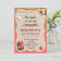 Apple party invitation | Zazzle