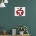 Apple Pie Pi Day Poster | Zazzle