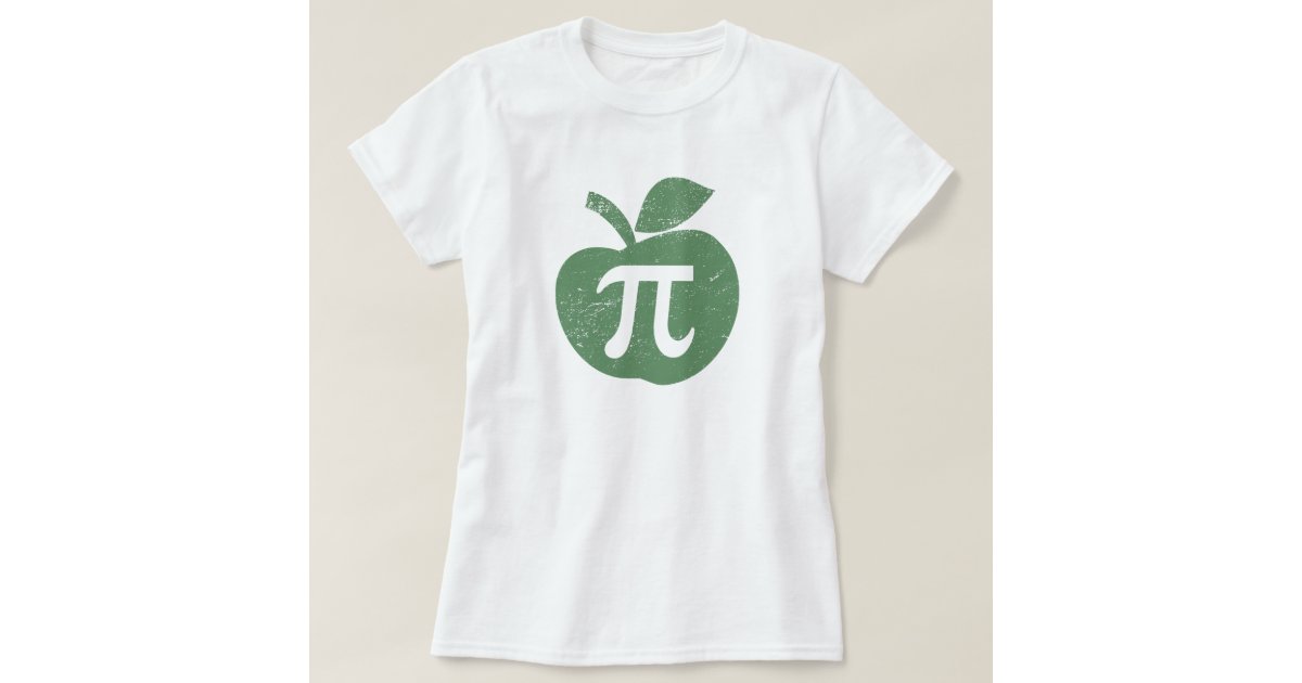 Apple Pie Pi Day T-Shirt | Zazzle