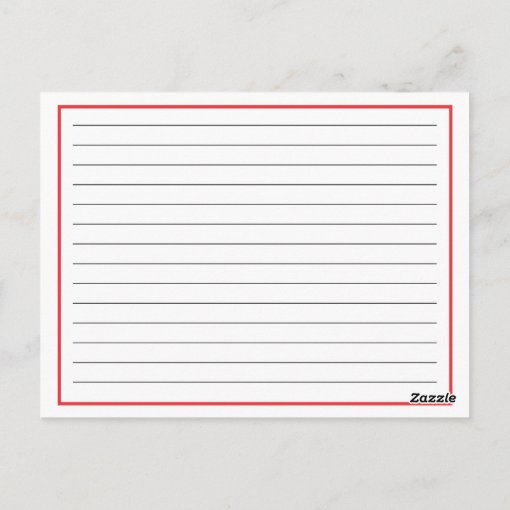 Apple Recipe Card | Zazzle