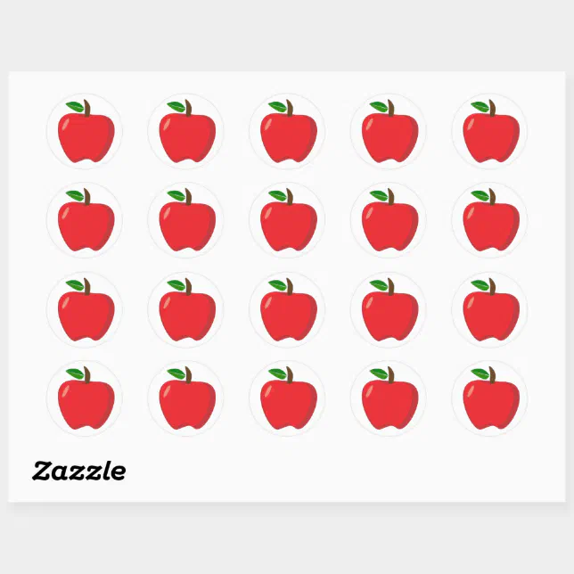 Apple stickers | Zazzle