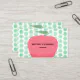 apple teacher business card | Zazzle