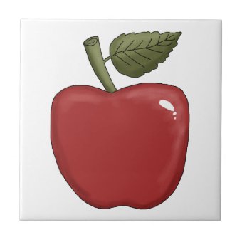 Apple Tile | Zazzle
