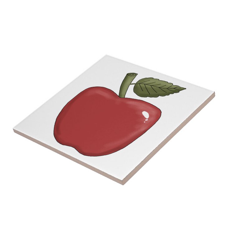 Apple Tile | Zazzle