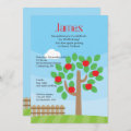 Apple Tree Invitation | Zazzle