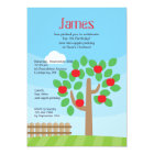 Apple / Apple Tree Birthday Invitation | Zazzle.com