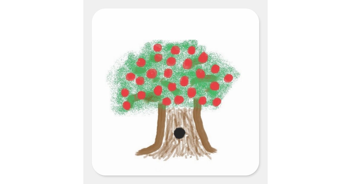 Apple tree stickers | Zazzle