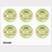 Apples applesauce pie filling fruit canning labels | Zazzle