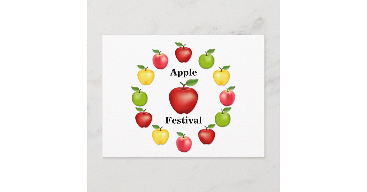 Apples Postcard | Zazzle