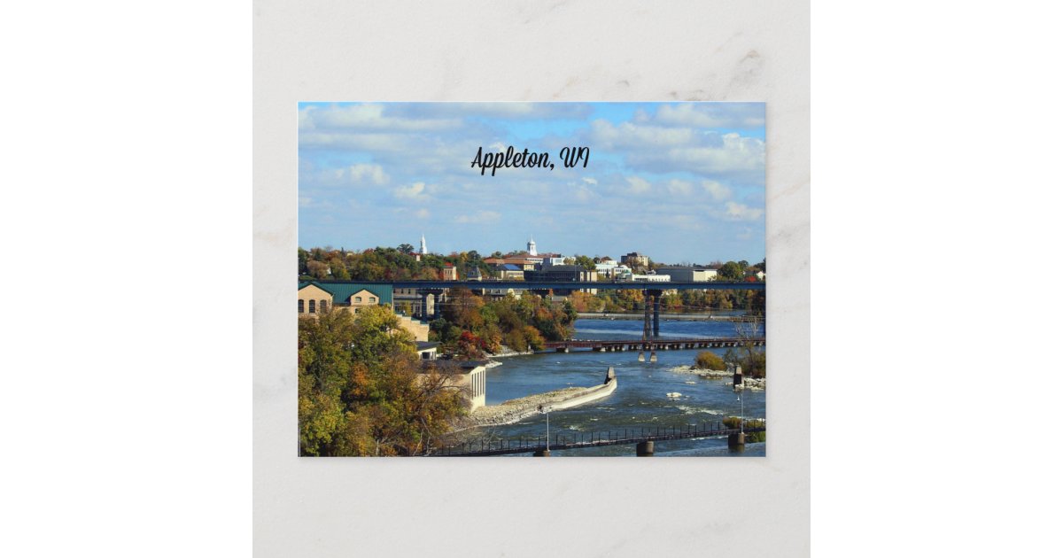 Appleton, Wisconsin landscape photograph Postcard | Zazzle