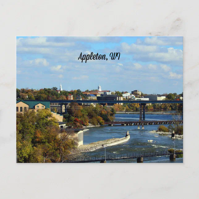 Appleton, Wisconsin landscape photograph Postcard | Zazzle