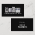 Appliances Sales Installation Repair Business Card | Zazzle