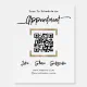 Appointment QR Code Business Foam Boards | Zazzle