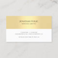Appointment Reminder Gold White Elegant Template Card | Zazzle