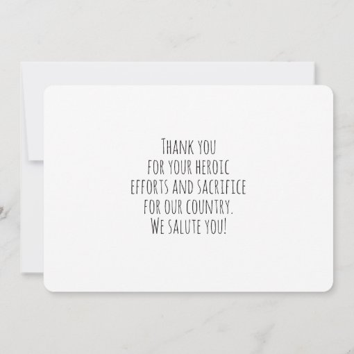 Appreciate our Medical Frontliners Thank You Card | Zazzle