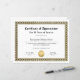Appreciation Certificate for Years of Service | Zazzle