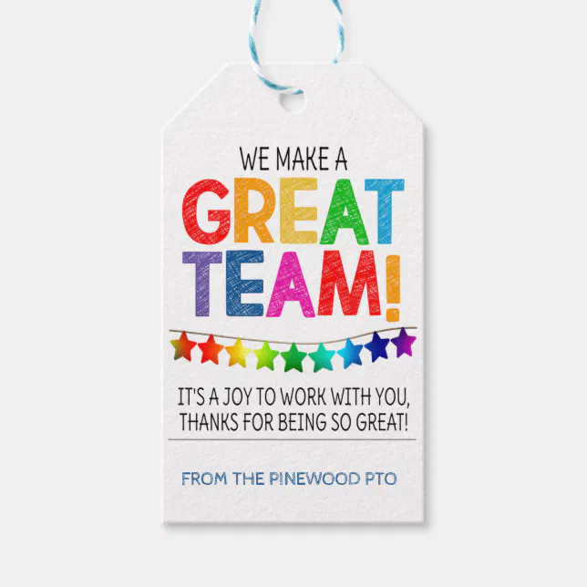 Appreciation Gift Tag | Zazzle
