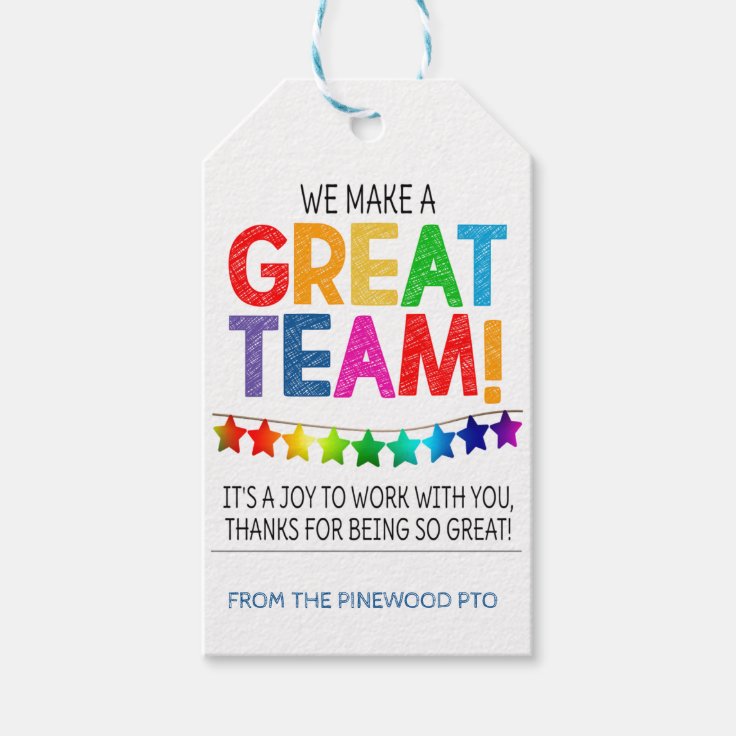 Appreciation Gift Tag | Zazzle