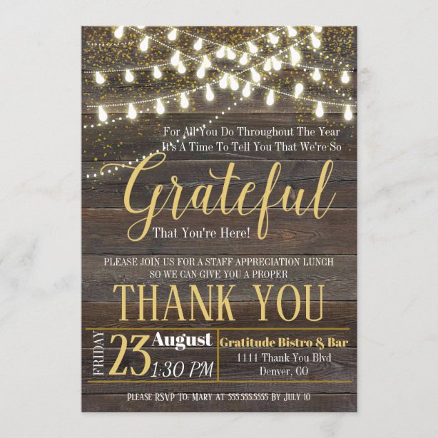 Staff Party Invitations | Zazzle