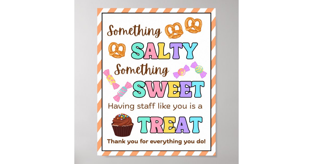Appreciation Week Sign, Staff Appreciation Sign - | Zazzle
