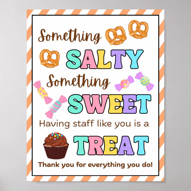 Appreciation Week Sign, Staff Appreciation Sign - | Zazzle