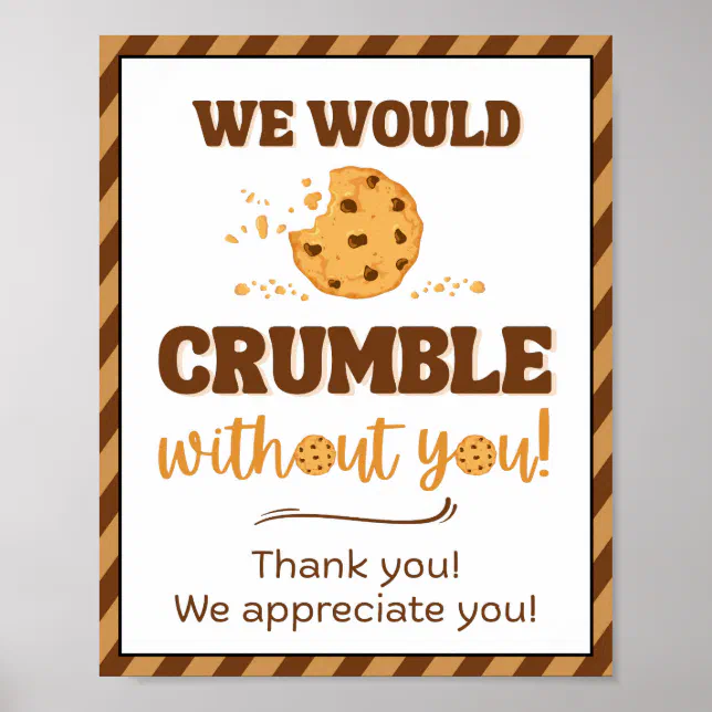 Appreciation Week Sign, Staff Appreciation Sign - | Zazzle