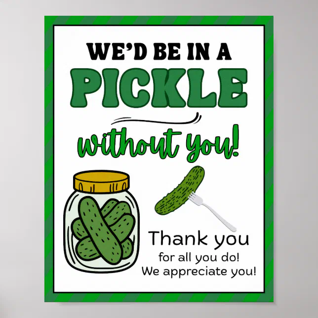 Appreciation Week Sign, Staff Appreciation Sign - | Zazzle