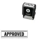 APPROVED Business Text Template Self-inking Stamp | Zazzle